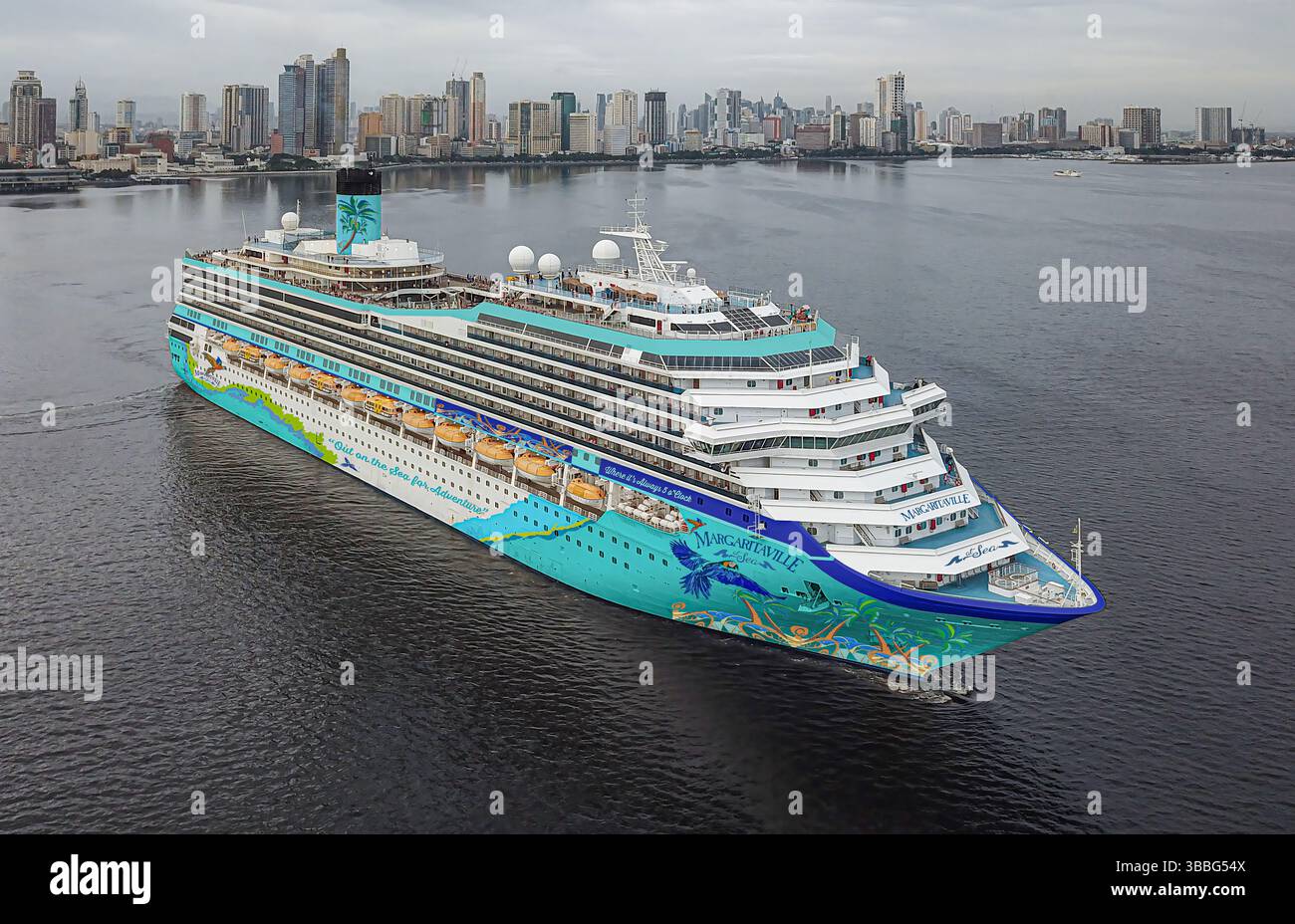 The Bahamas. May 16,2025. Preview of the cruise ship COSTA FORTUNA with ...