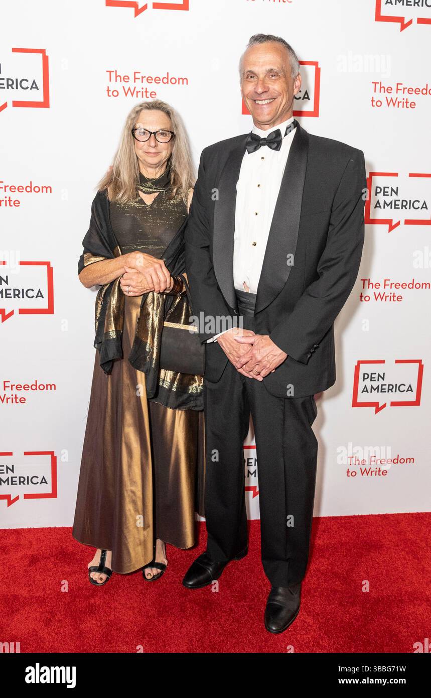New York, USA. 15th May, 2025. Michael S. ROth (R) attends PEN America ...