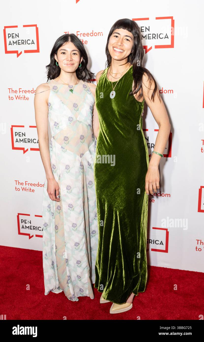 New York, USA. 15th May, 2025. Olivia Sulkowicz and Emma Sulkowicz ...