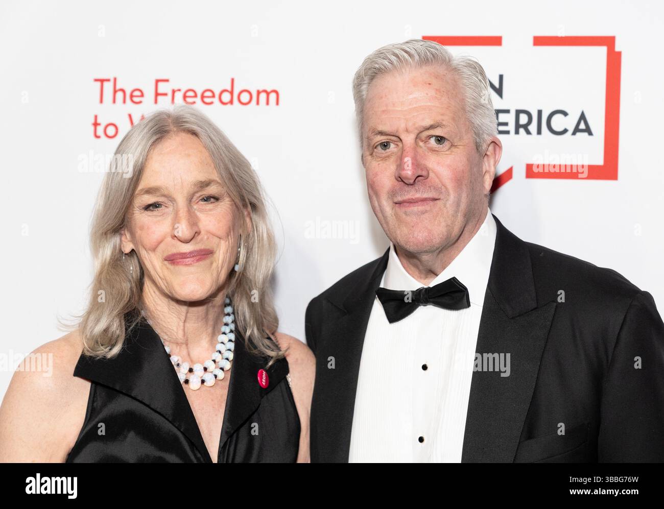 New York, USA. 15th May, 2025. Kate Manning and Carey Dunn attend PEN ...