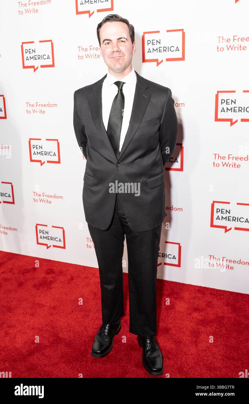 New York, USA. 15th May, 2025. Robert Costa attends PEN America 2025 ...