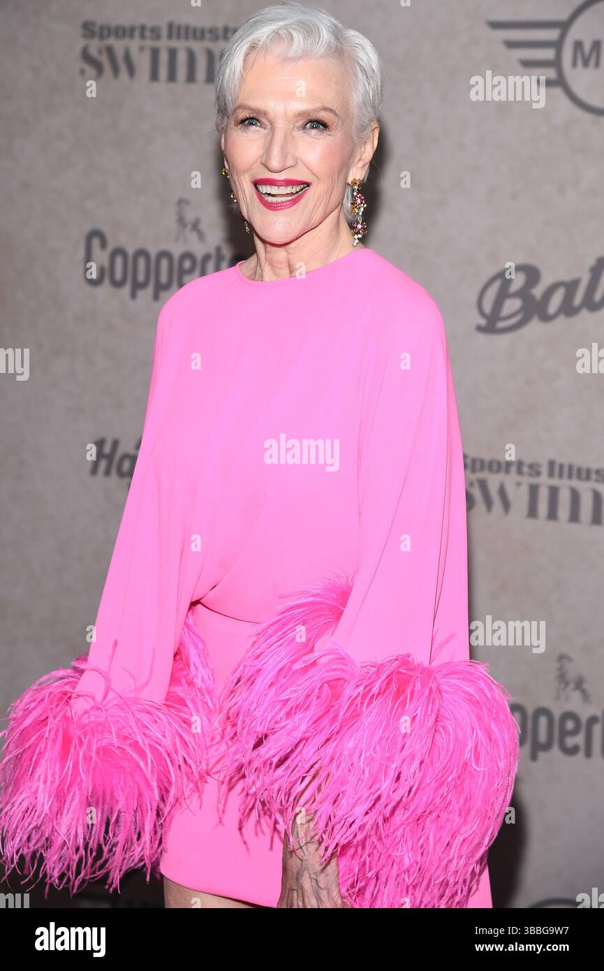 New York, USA. 15th May, 2025. Maye Musk attends the launch of the 2025 ...