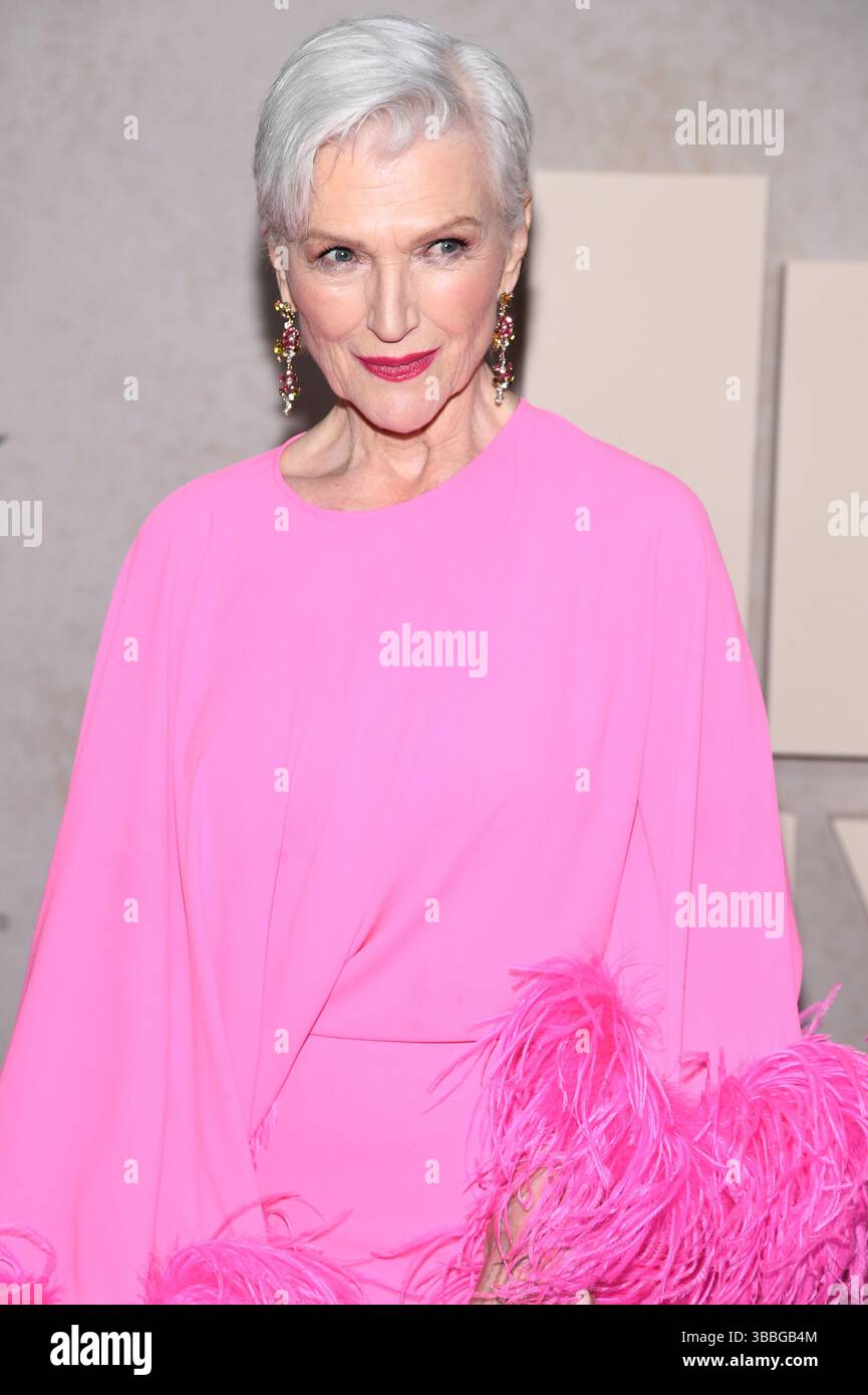 New York, USA. 15th May, 2025. Maye Musk attends the launch of the 2025 ...