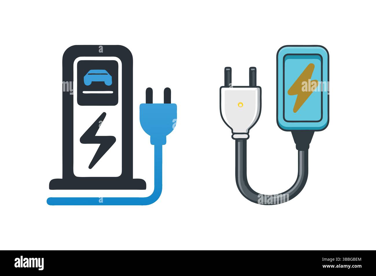 Ev connector Stock Vector Images - Alamy