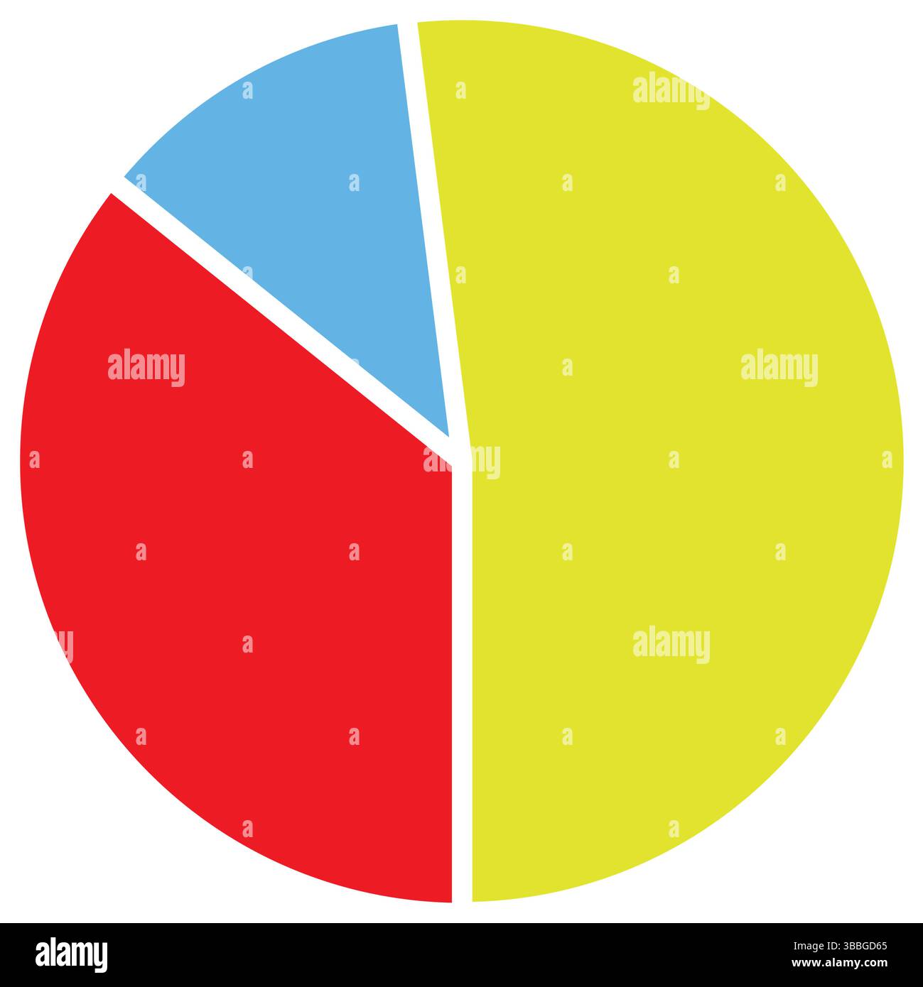 Pie Chart Vector Icon Stock Vector Image & Art - Alamy