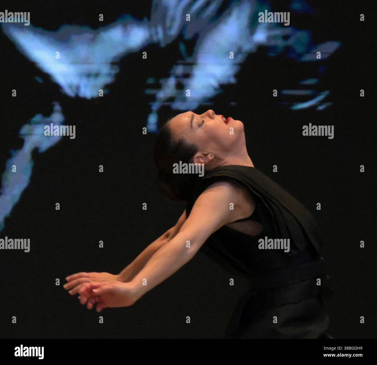 Spanish flamenco dancer Rocío Molina performs at Yumeshima, venue for ...