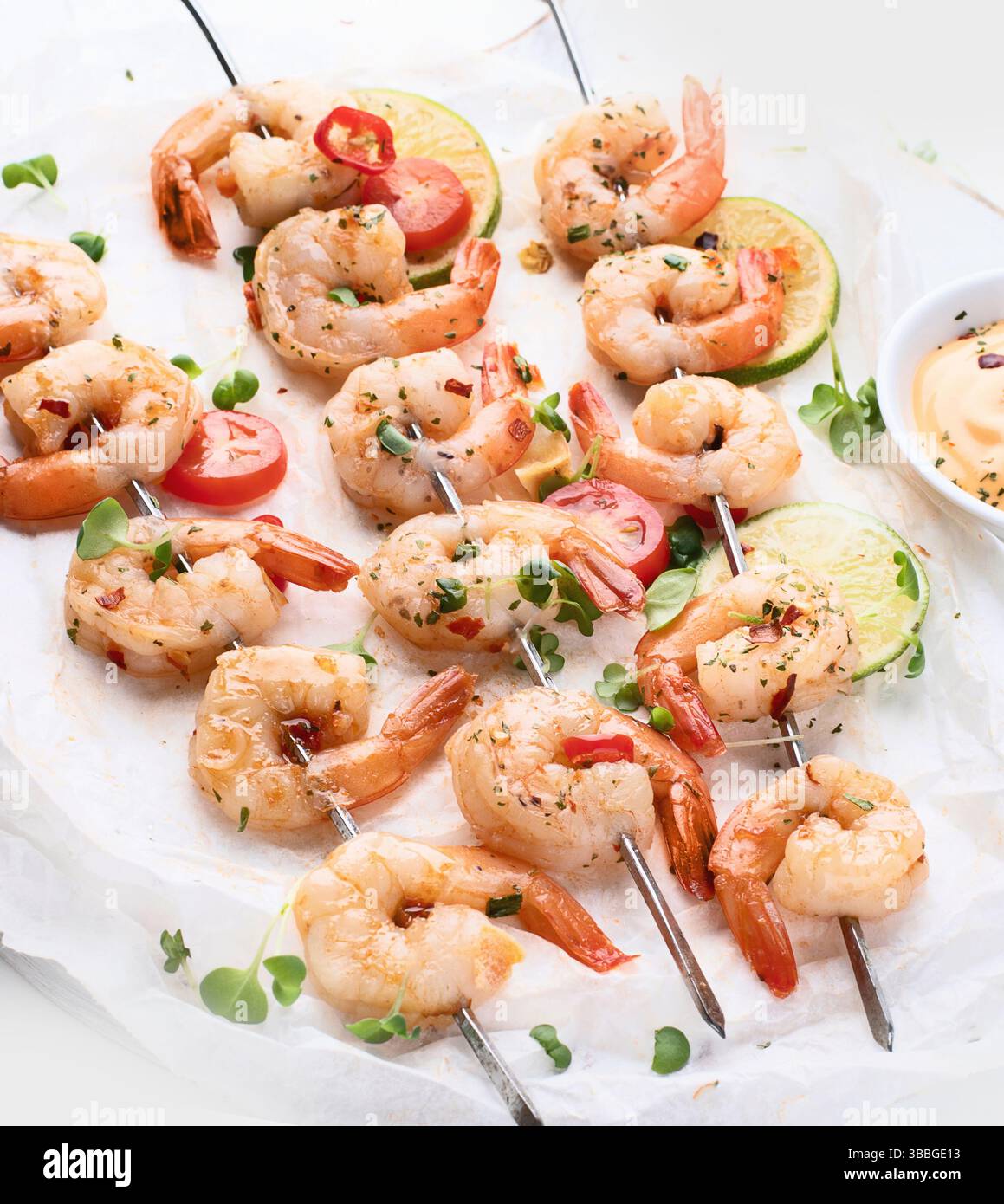 Eating shrimp spicy grilled hi-res stock photography and images - Alamy