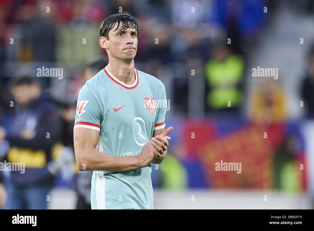Robin Le Normand of Atletico de Madrid during the Spanish championship ...