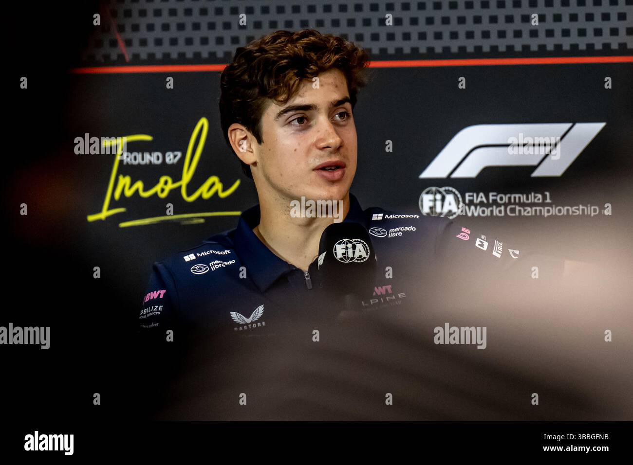 IMOLA CIRCUIT, ITALY - MAY 15: Franco Colapinto, Alpine A525 from ...