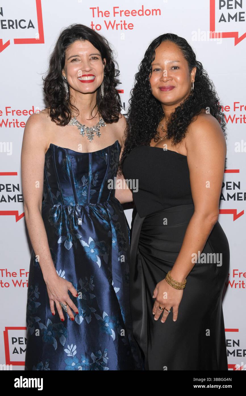 New York, USA. 15th May, 2025. Summer Lopez and Clarisse Rosaz Shariyf ...