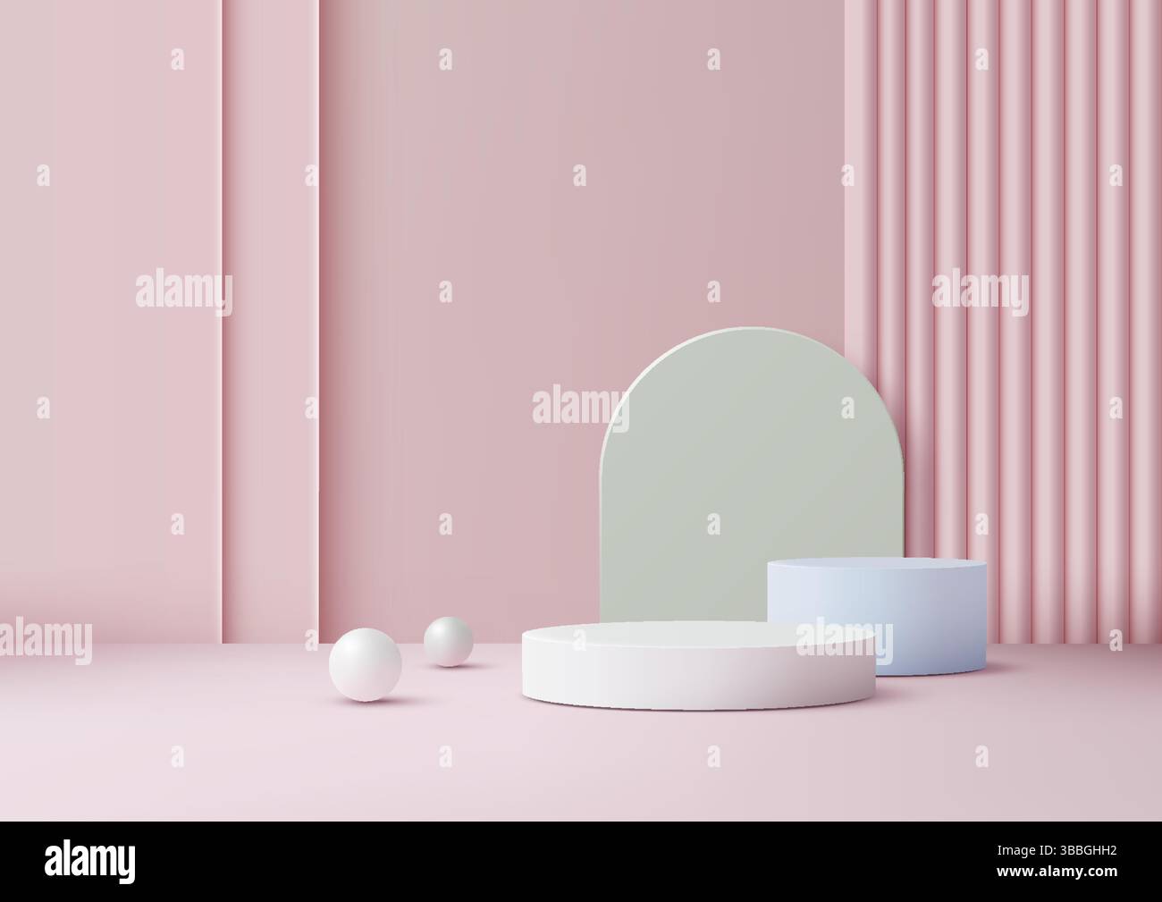 Two pastel blue and white Stock Vector Images - Alamy