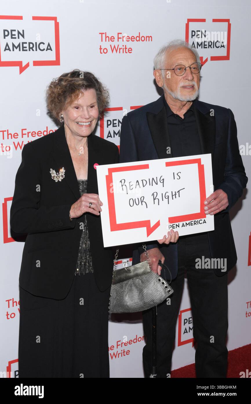 New York, USA. 15th May, 2025. Judy Blume and George Cooper attending ...