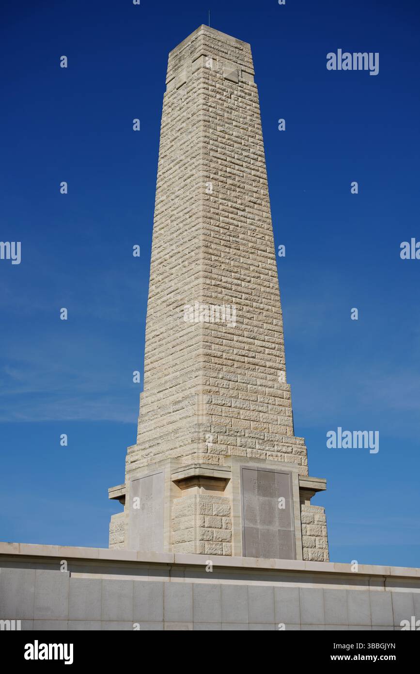 CANAKKALE, TURKIYE - APRIL 23, 2025: Cape Helles Memorial in Gallipoli ...