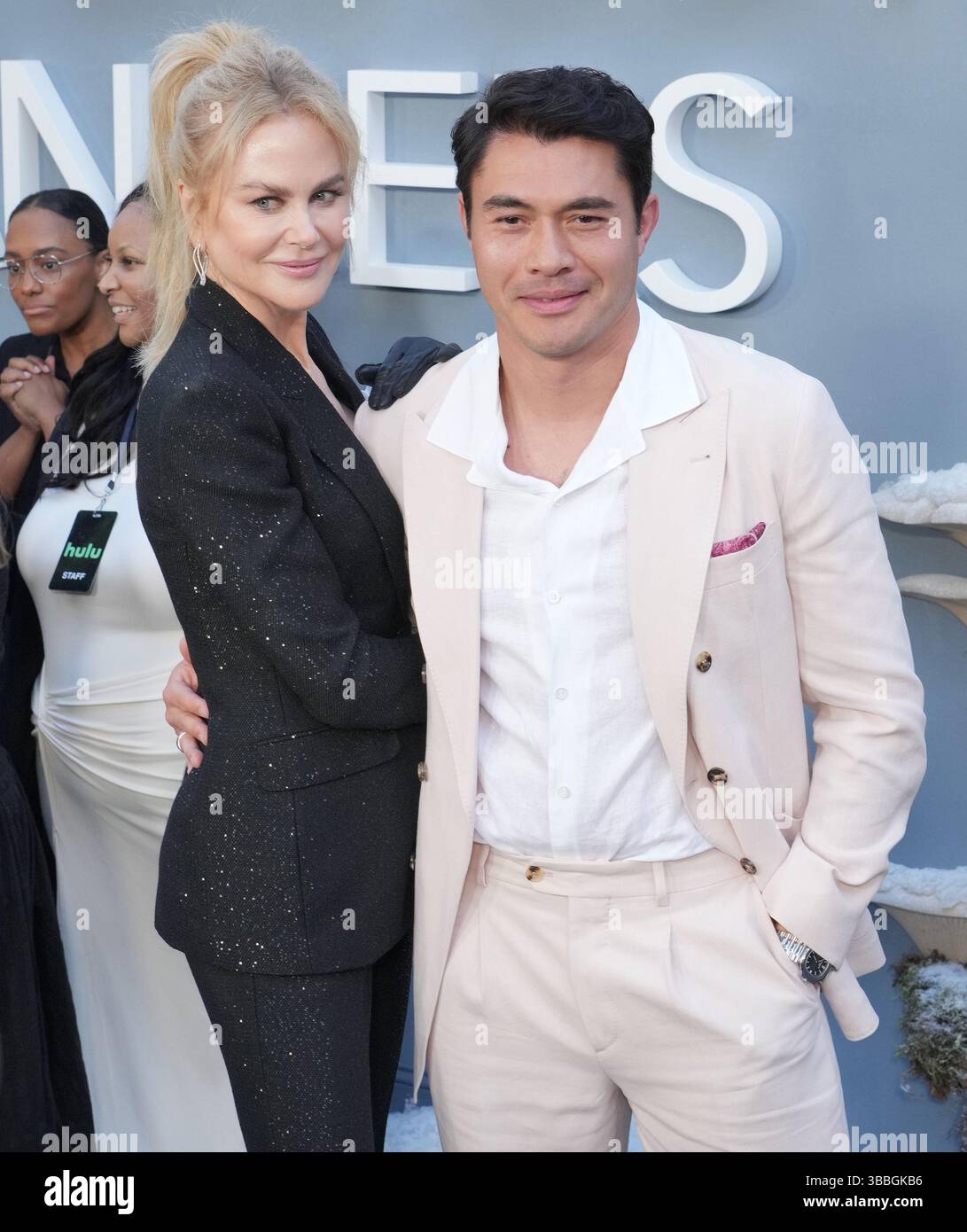 Los Angeles, USA. 15th May, 2025. (L-R) Nicole Kidman and Henry Golding ...