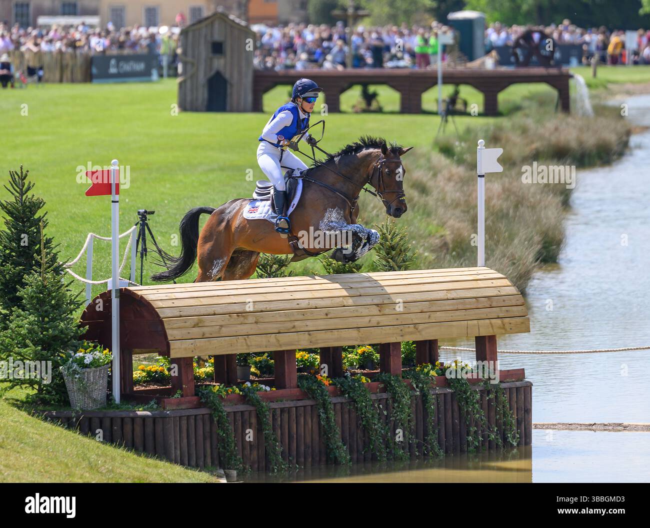 Badminton, UK. 10th May, 2025. Badminton Horse Trials - Cross Country ...
