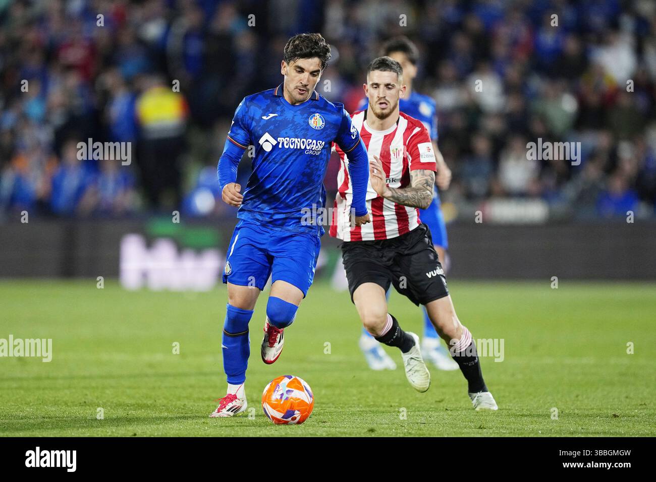 Mauro Arambarri of Getafe during the Spanish championship La Liga ...
