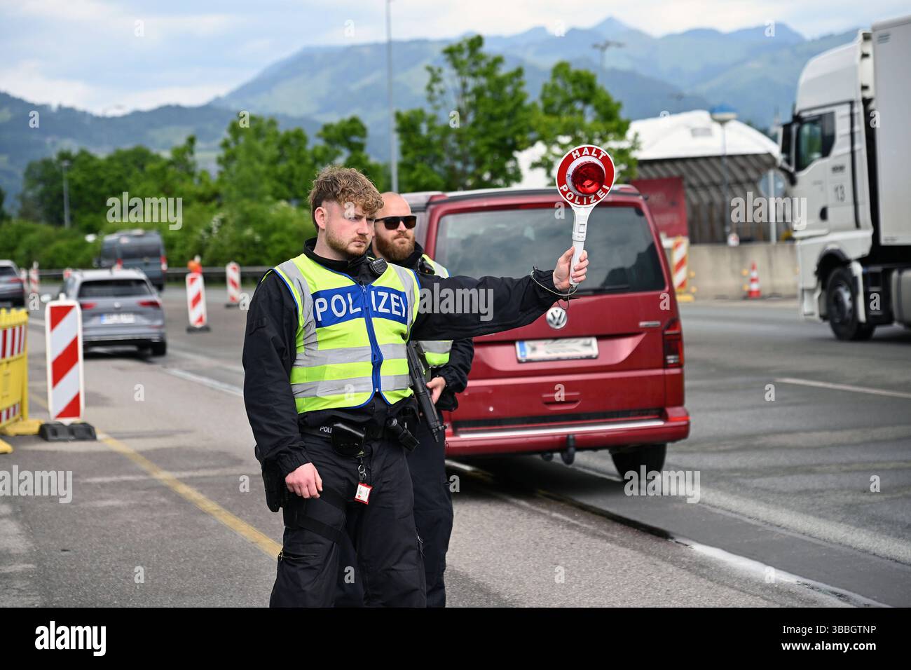 Grenzpolizisten.Kelle, Alexander DOBRINDT Bundesinnenminister und ...