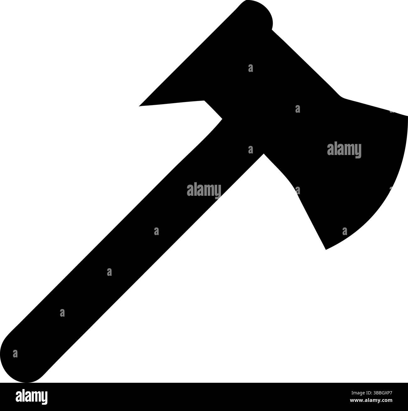 Axe Silhouette Vector – High-Resolution Axe Clipart for Designers and ...
