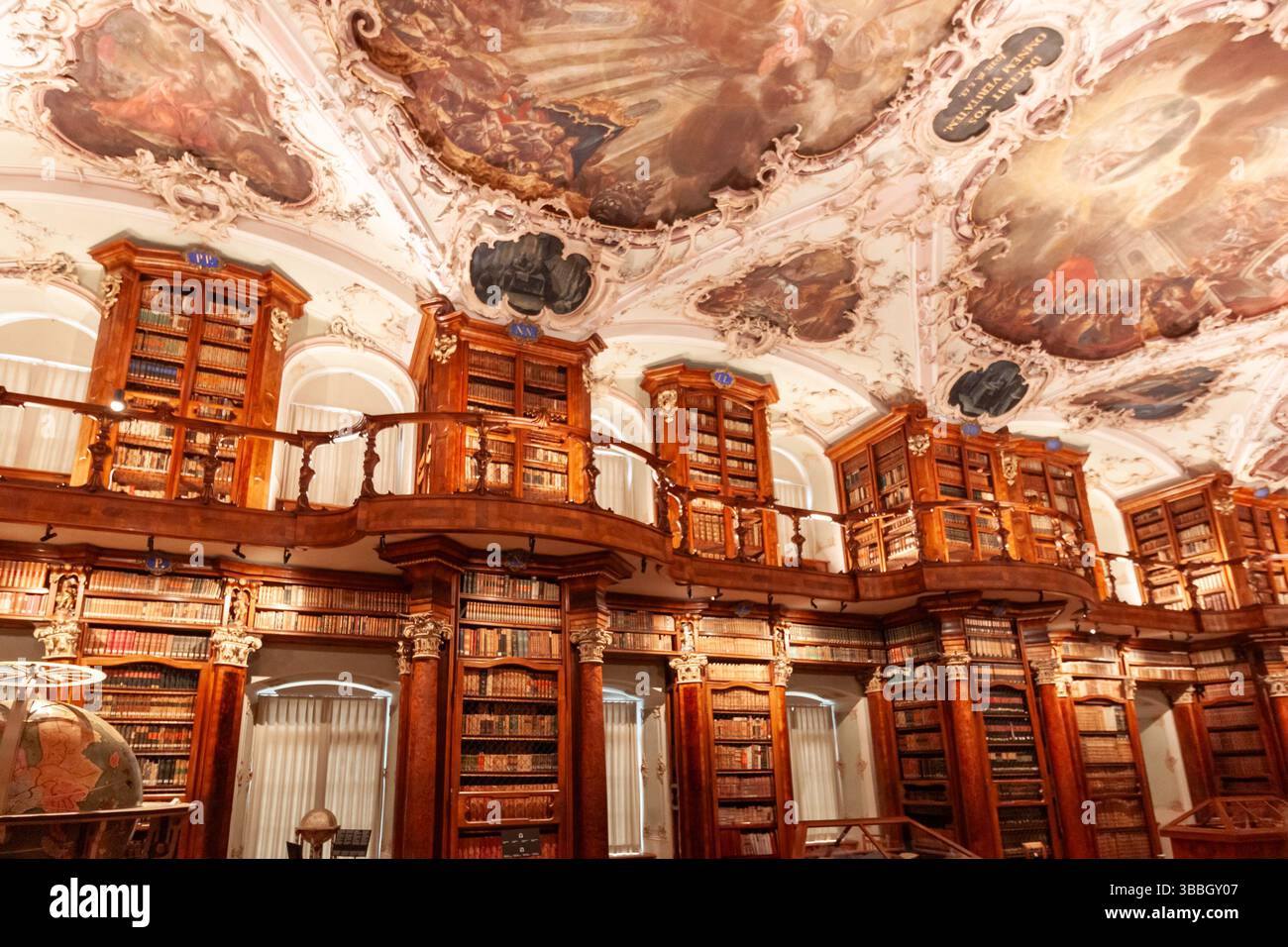 ST GALLEN, SWITZERLAND -JANUARY 19, 2025: This interior shot showcases ...