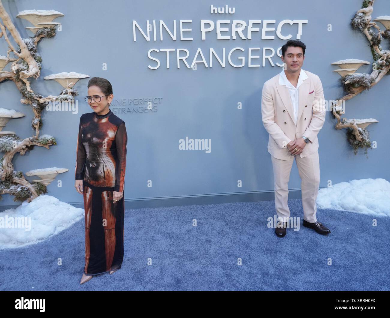 Los Angeles, USA. 15th May, 2025. (L-R) Dolly de Leon and Henry Golding ...