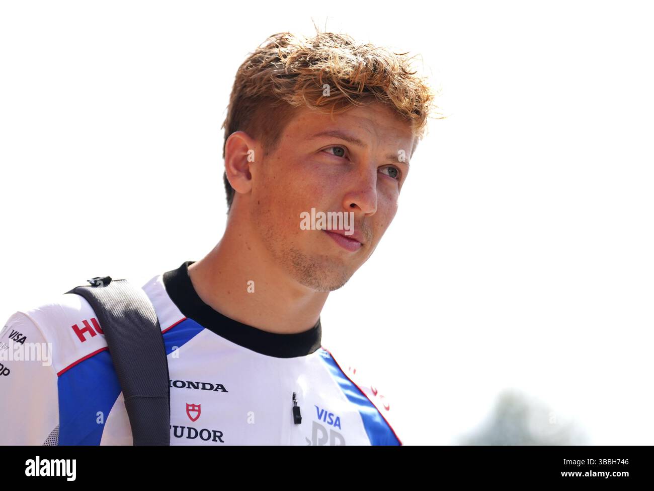 Racing Bulls' Liam Lawson at the Autodromo Internazionale Enzo e Dino ...