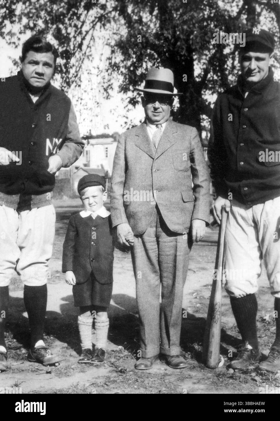 Brooklyn Bushwicks owner Max Rosner, grandson Charlie Hyman with Babe ...