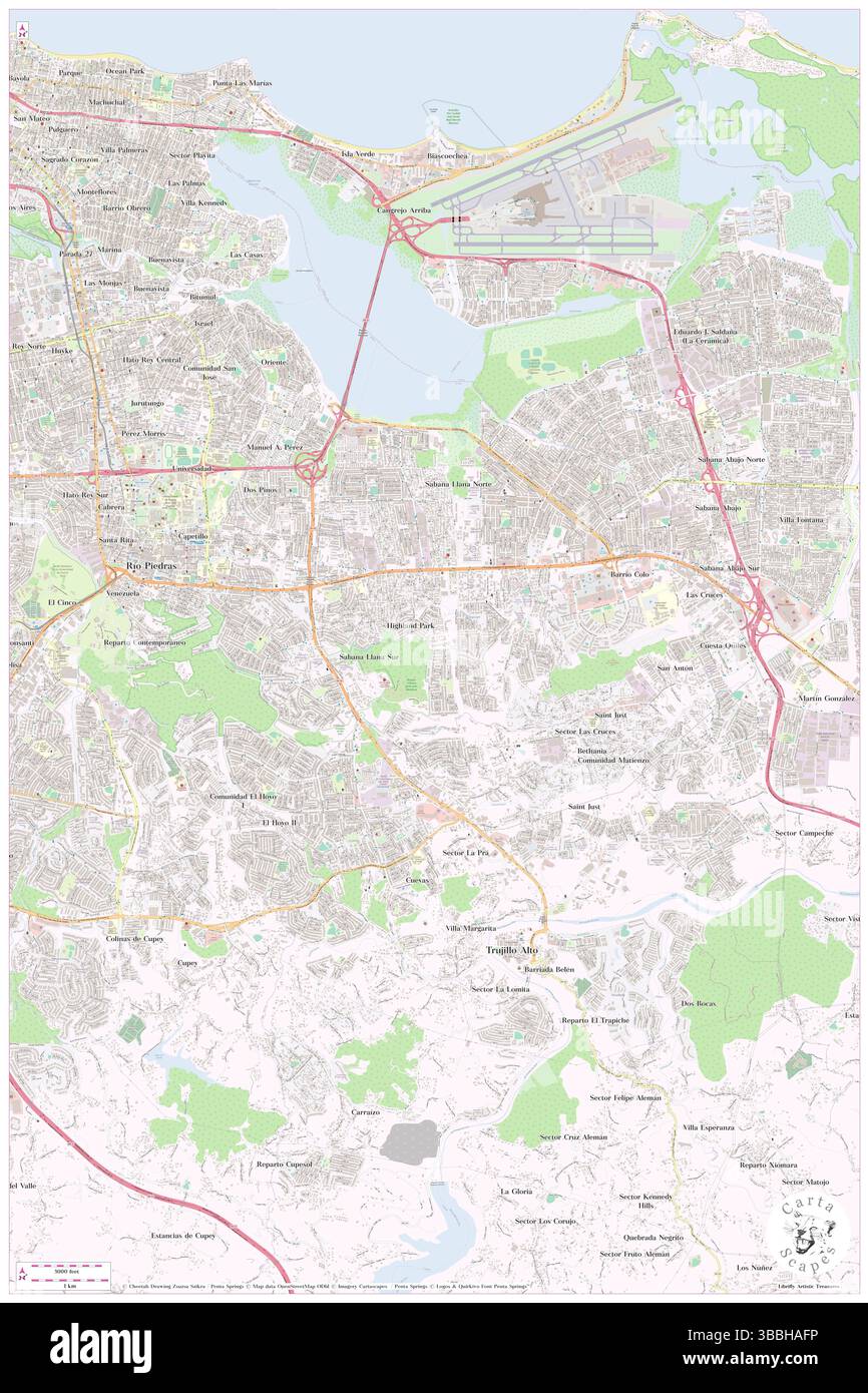 Alturas de Berwind, Sabana Llana Sur Barrio, PR, Puerto Rico, San Juan ...