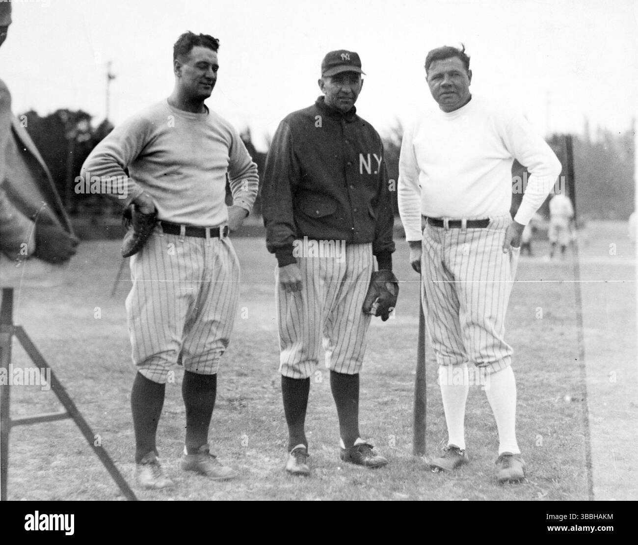 Babe ruth george herman Black and White Stock Photos & Images - Alamy