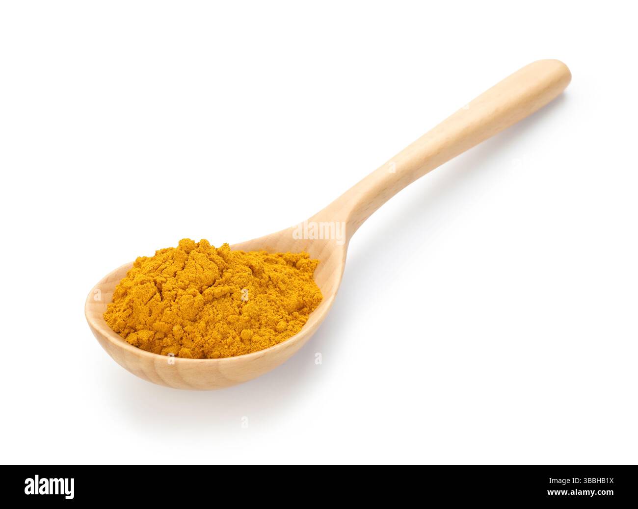 Dried turmeric powder in Cut Out Stock Images & Pictures - Alamy