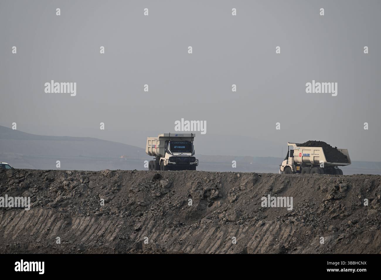 Unmanned electric mining truck hi-res stock photography and images - Alamy
