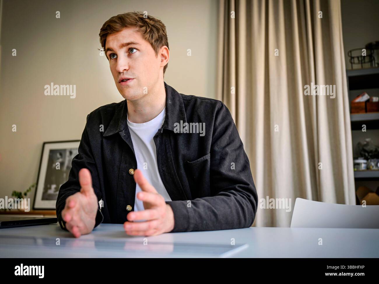 Mati Staniszewski, CEO and founder of the AI company Elevenlabs ...