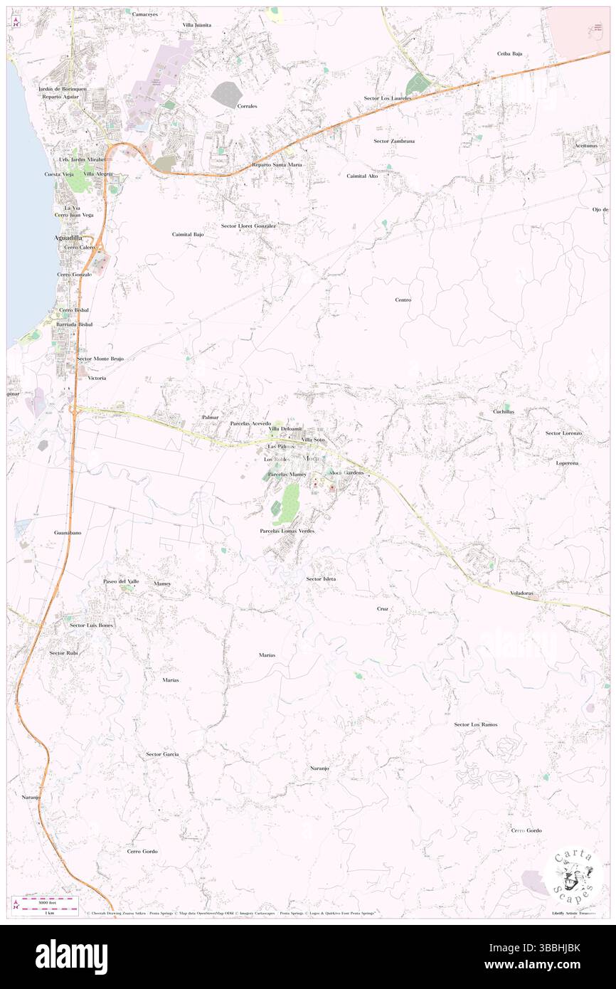 Comunidad Ramos, Moca Barrio-Pueblo, PR, Puerto Rico, Moca, N 18 23' 38 ...