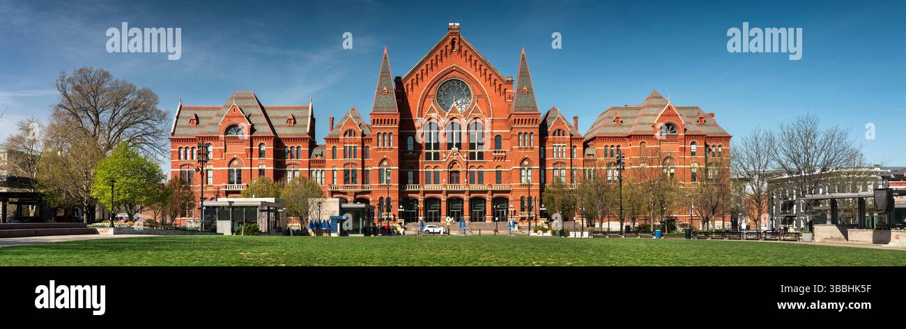 Cincinnati Ohio Music Hall Washington Park Over-The-Rhine panorama ...