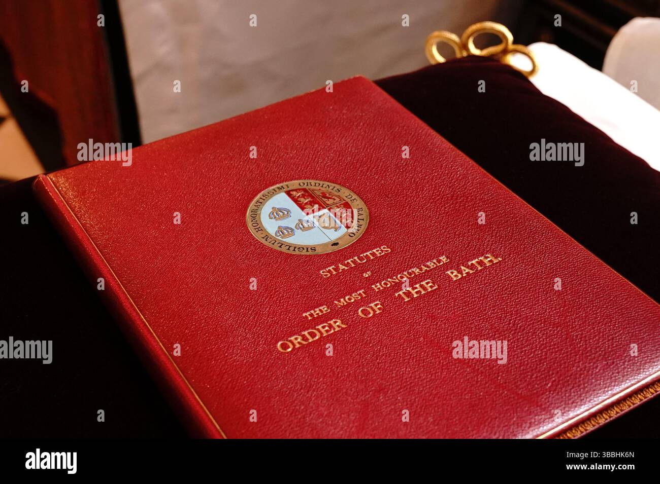 A bound copy of the Statutes of the Most Honourable Order of the Bath ...