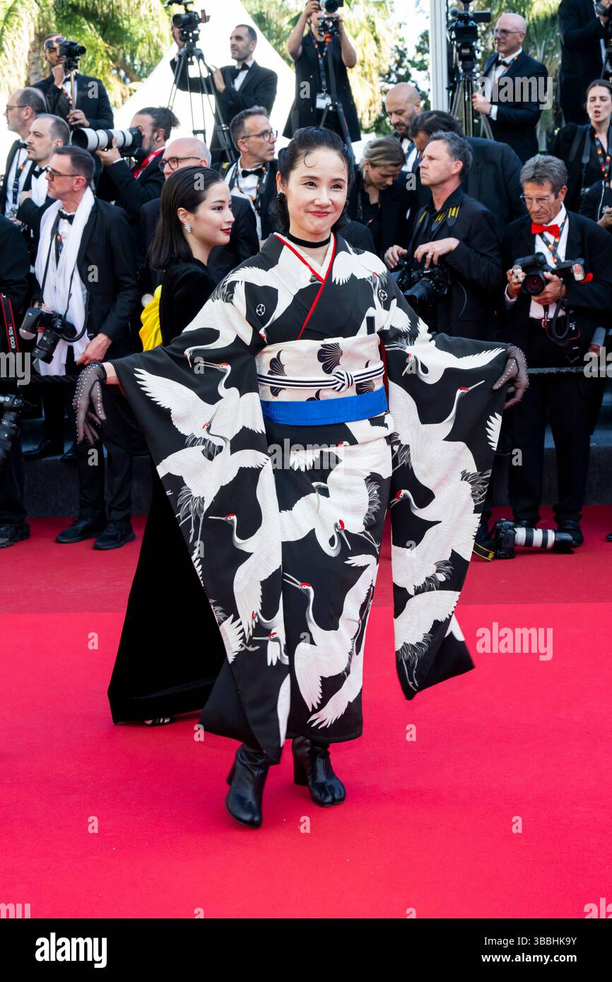 Italy. 15th May, 2025. Suzu Hirose, Yoh Yoshida 78th Cannes Film ...