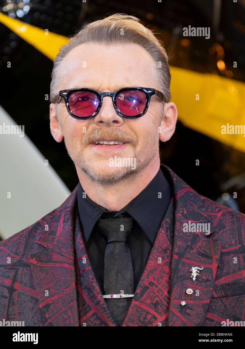 15 May 2025, London, England, UK - Simon Pegg attending Mission ...