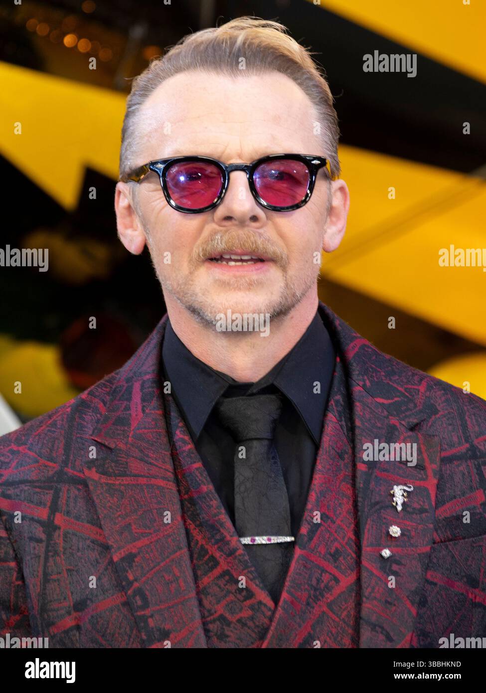 15 May 2025, London, England, UK - Simon Pegg attending Mission ...