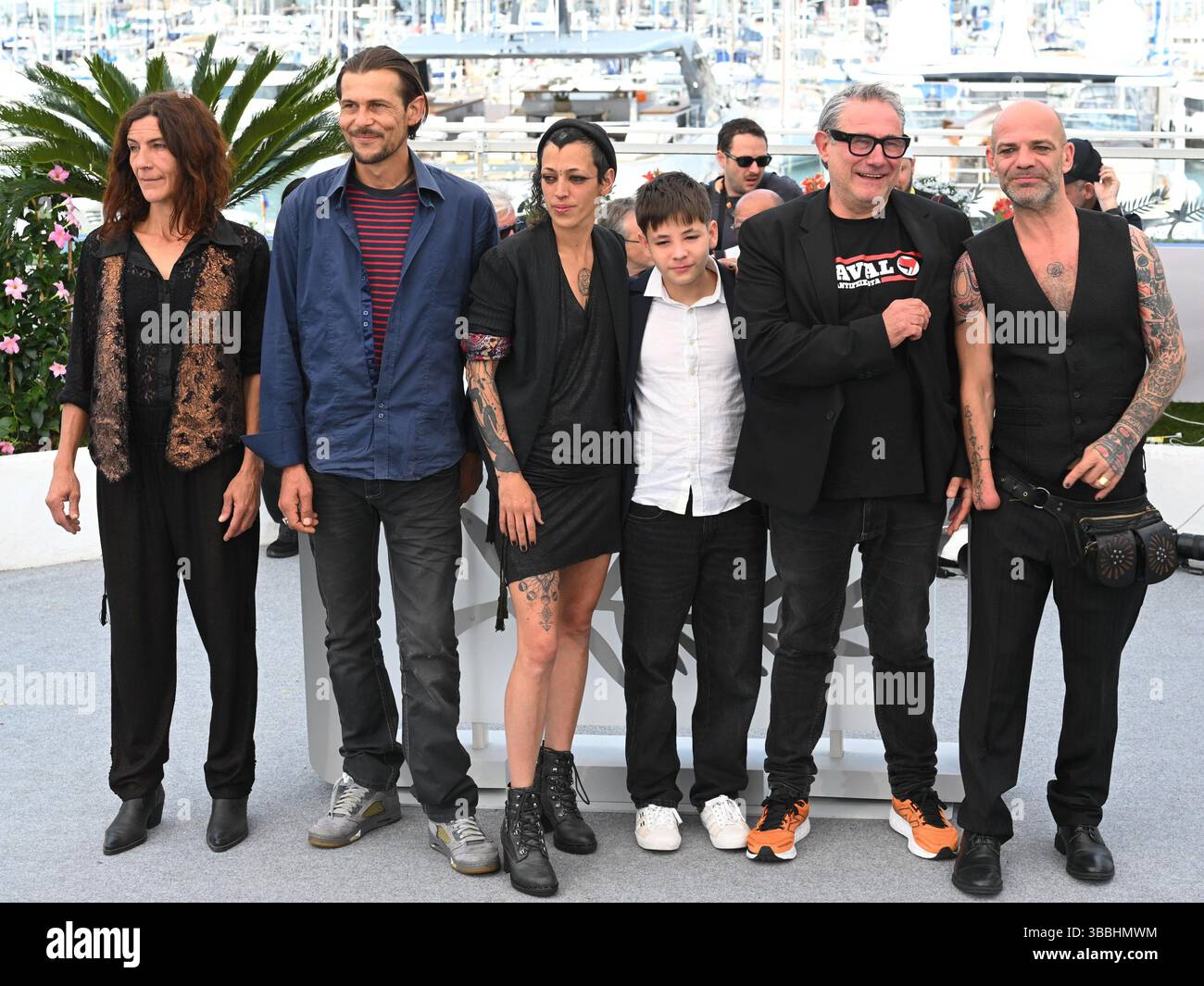 Cannes, Cannes. 16th May, 2025. day 4 - Photocall of the film “Sirat ...