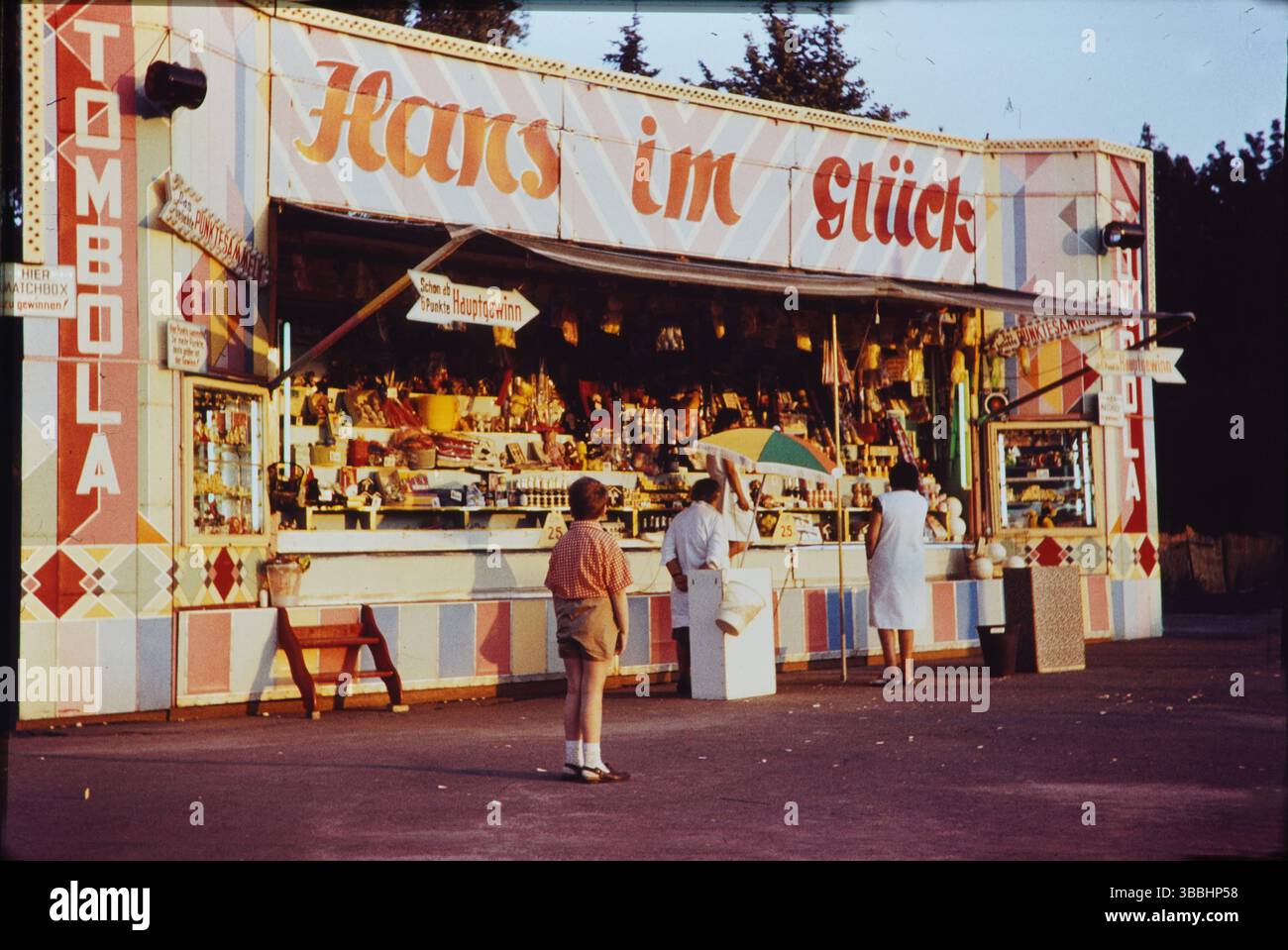 Berlin GER, Berlin, Aufnahme ca. 1982, Stadtansicht, Tombola, hans im ...
