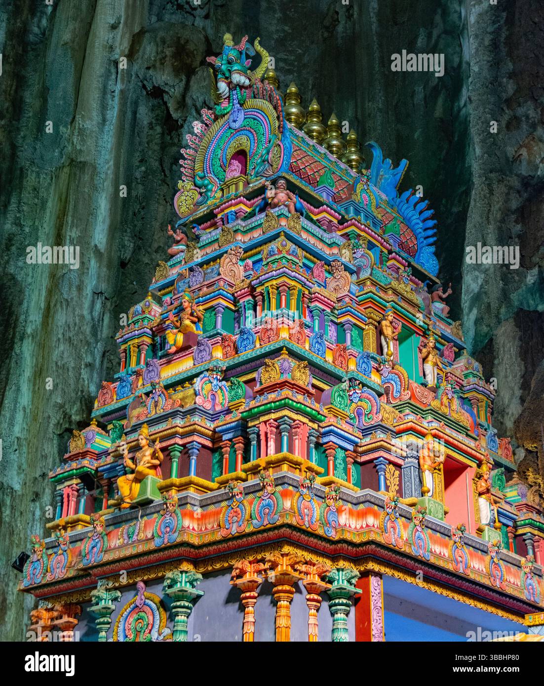 Batu Caves and the Murugan statue. Gombak, Selangor Malaysia Stock ...