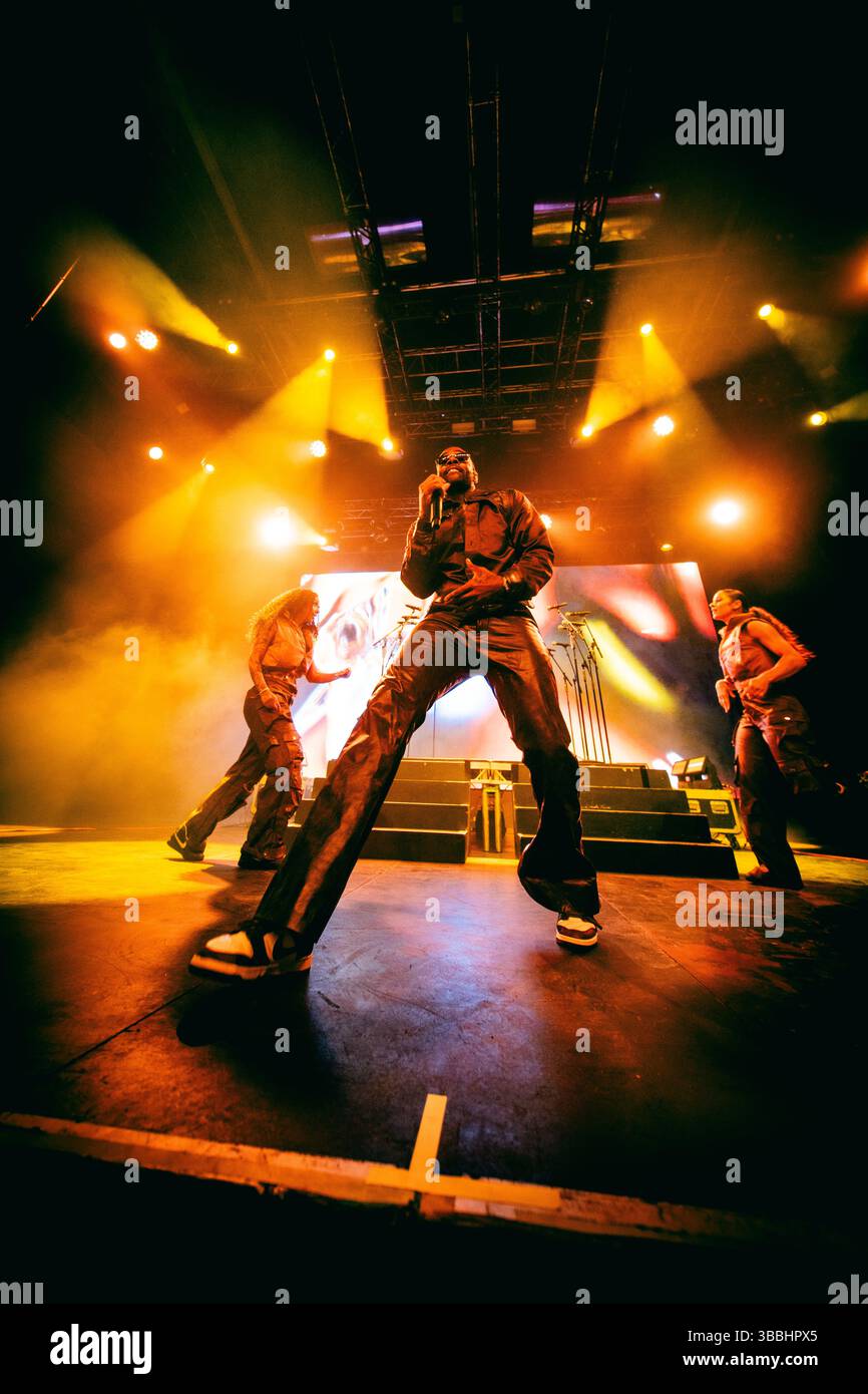 Copenhagen, Denmark. 15th May, 2025. The American R&B singer Mario ...
