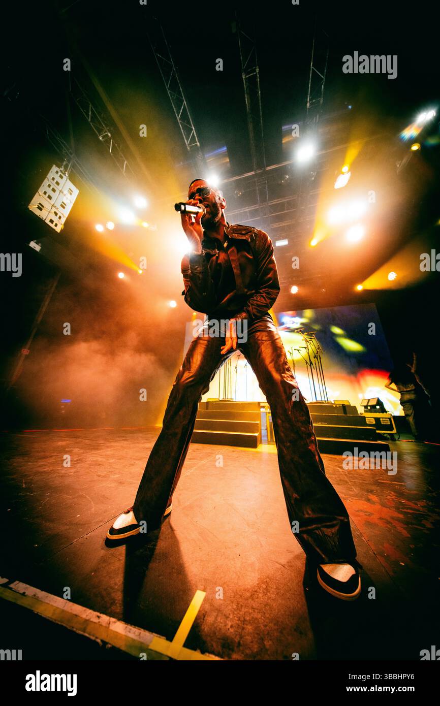 Copenhagen, Denmark. 15th May, 2025. The American R&B singer Mario ...