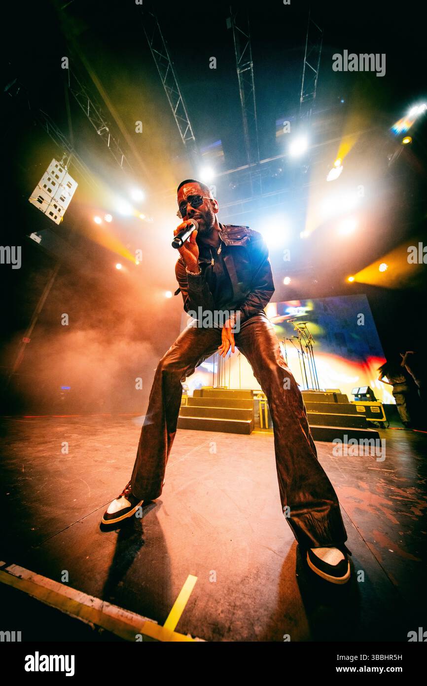 Copenhagen, Denmark. 15th May, 2025. The American R&B singer Mario ...