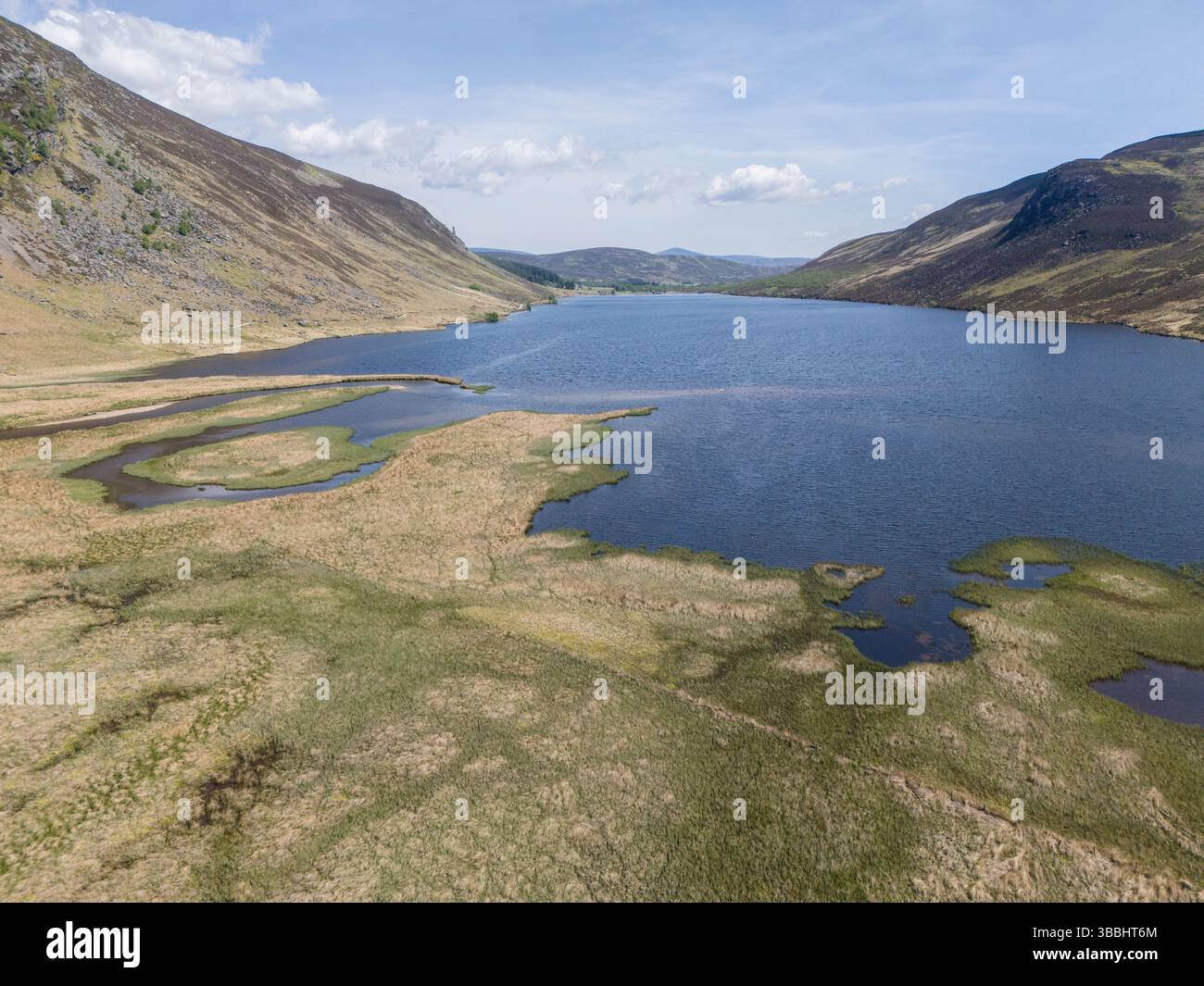 Loch Lee Glen Esk, Angus, Scotland, UK full of water Credit Paul ...