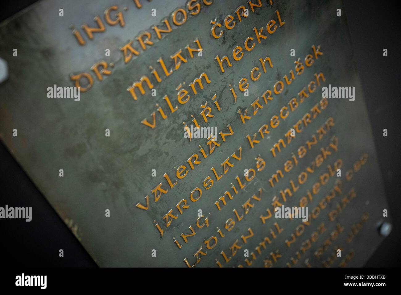 Turnov, Czech Republic. 15th May, 2025. Installation of the exhibition ...