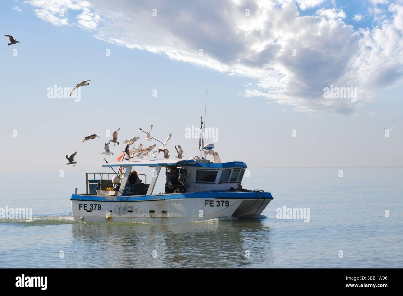 Return fishing trawler in hi-res stock photography and images - Alamy
