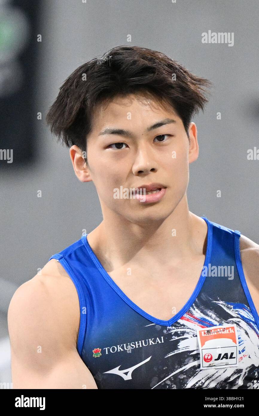 Tokyo Metropolitan Gymnasium, Tokyo, Japan. 16th May, 2025. Tsuyoshi ...