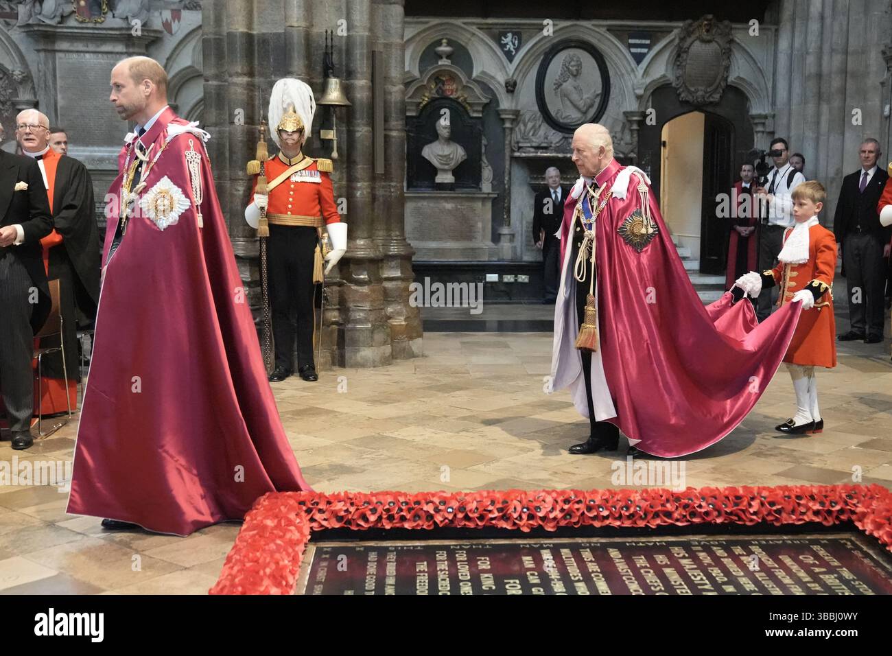 The Prince of Wales, Great Master of the Order, and King Charles III ...