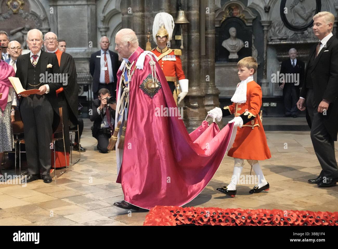 King Charles III, Sovereign Head of the Most Honourable Order of the ...