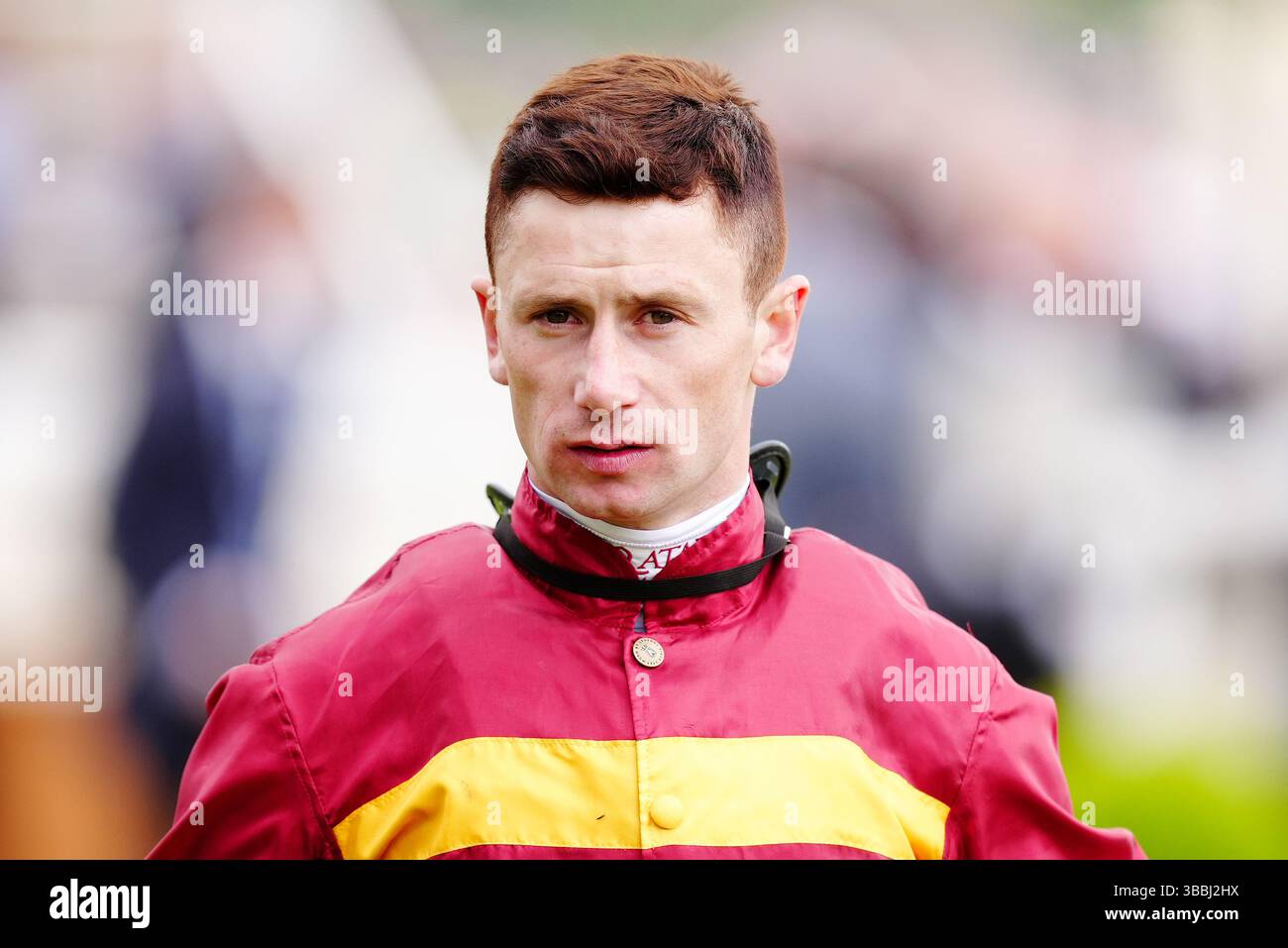 Jockey Oisin Murphy on day two of the Dante festival at York Racecourse ...